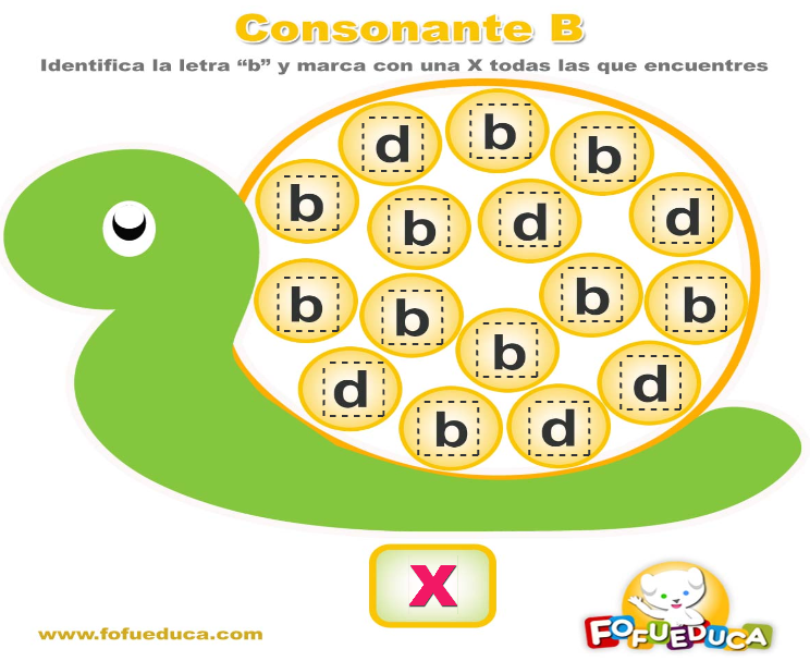 Descripción del juego CONSONANTE B